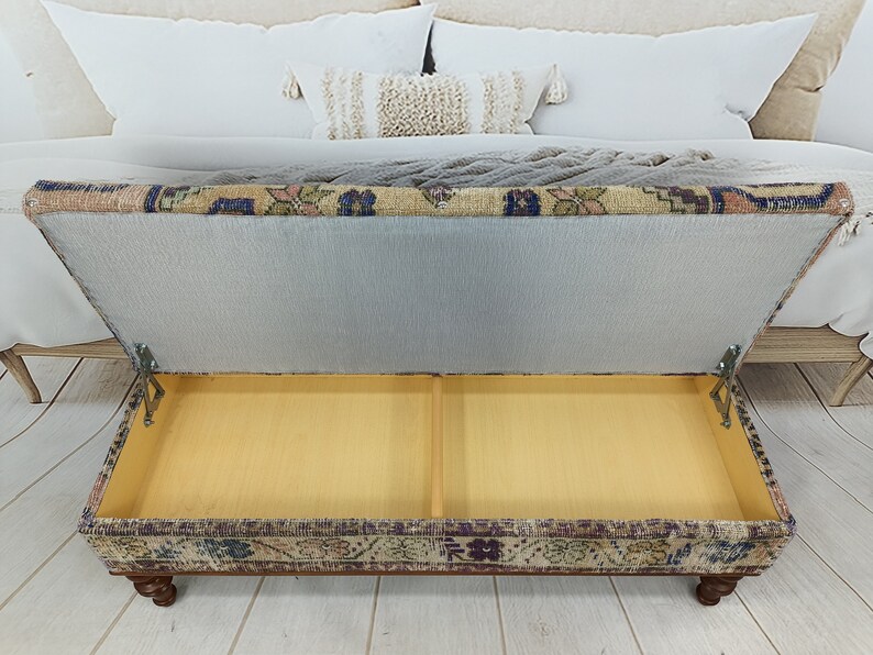 Bedroom Storage Entry Bench Shoe Storage Bohemian Bench - Etsy