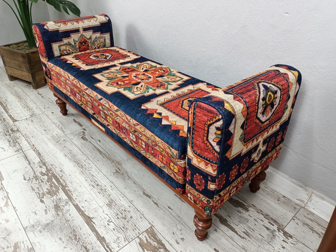 Bench With Arms, Bedroom Bench, Ottoman Storage, Saloon Bench, Storage ...