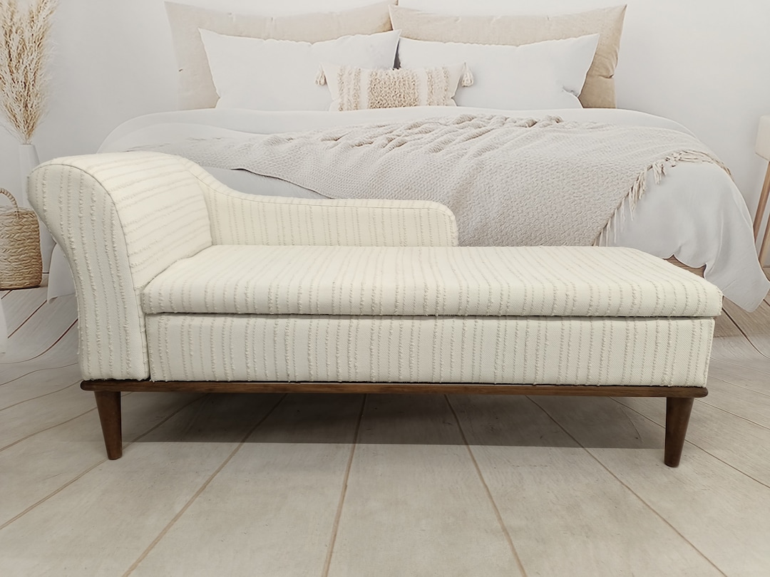 Upholstered Sofa, Chaise Lounge Sofa, Reading Chair, Modern Sofa, Wood ...