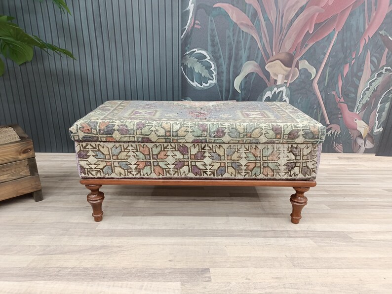 Vintage Coffee Table, Storage Bench, Ottoman Bench, Corner Bench ...