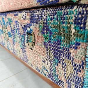 Storage Bench, Ottoman Bench, Storage Coffee Table, Lounge Bench, Boho ...