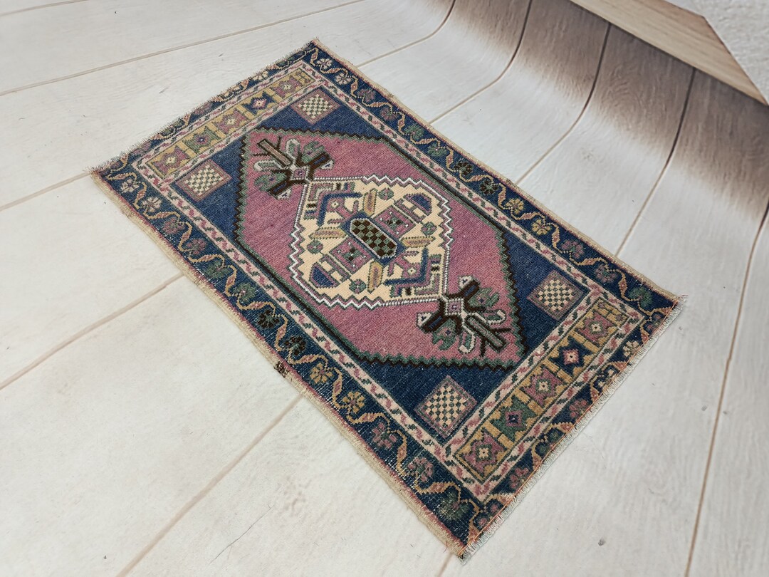 Floral Mat, Meditation Mat, Pastel Color Mat, Pretty Mat, Turkish Area ...