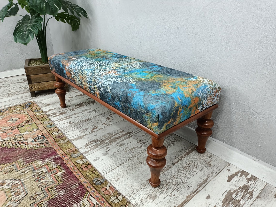 Upholstered Bench Dining Bench Entryway Bench End Table - Etsy