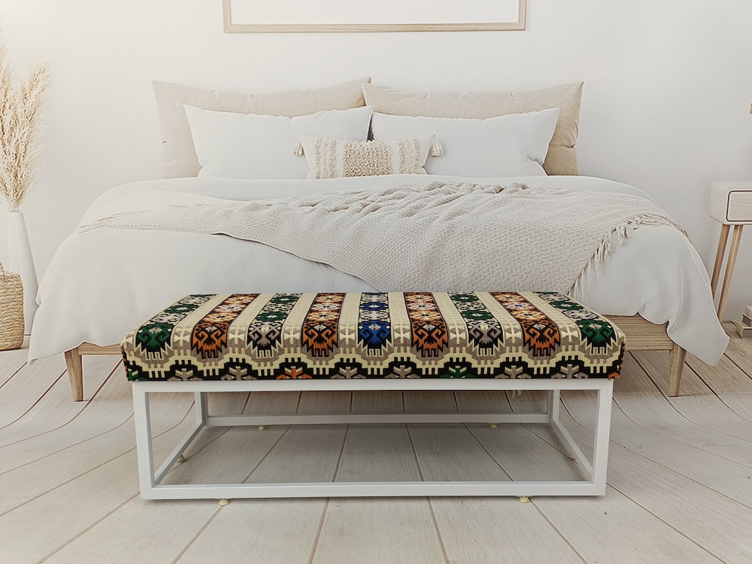 Retro Bench, Ottoman Bench, Padded Bench, Dressing Table Bench, Shoe ...