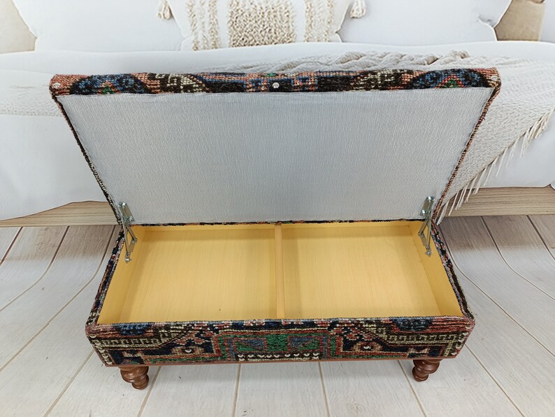 Storage Bench Dressing Table Chair Upholstered Bench - Etsy