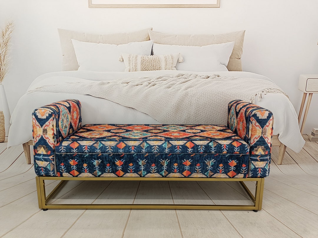 Storage Bench, Blue Daybed, Dining Room Bench, Bench With Arms ...