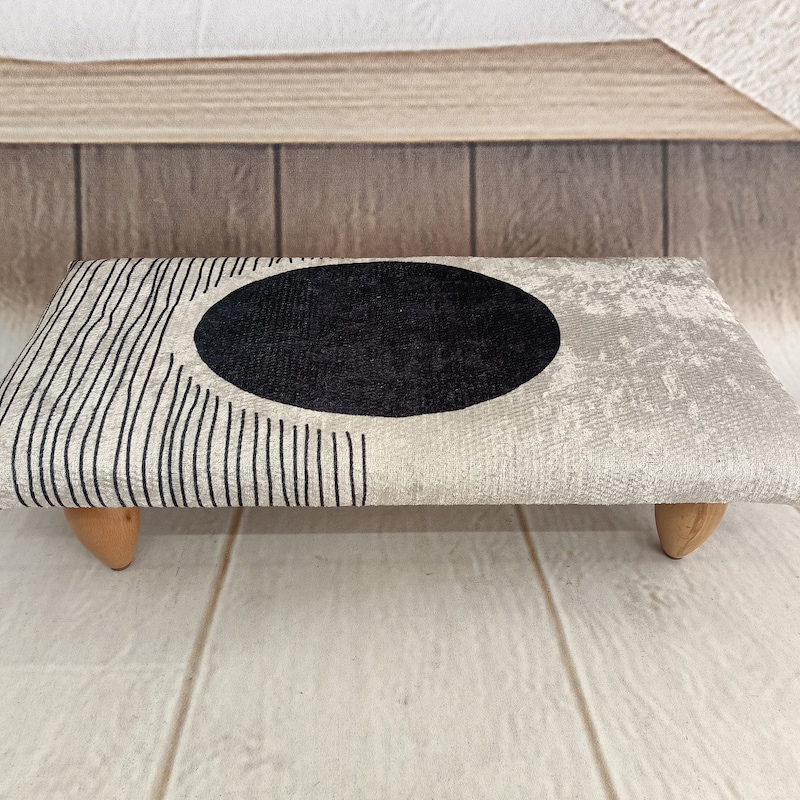 Small Ottoman With Feet - Etsy