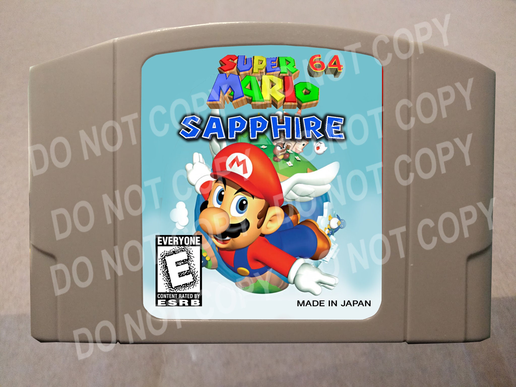 Super Mario 64 Sapphire EXPANSION PAK is Needed for Use on - Etsy