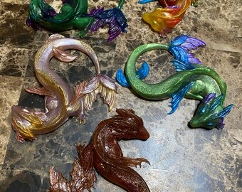 Water Dragon Figurine | Etsy