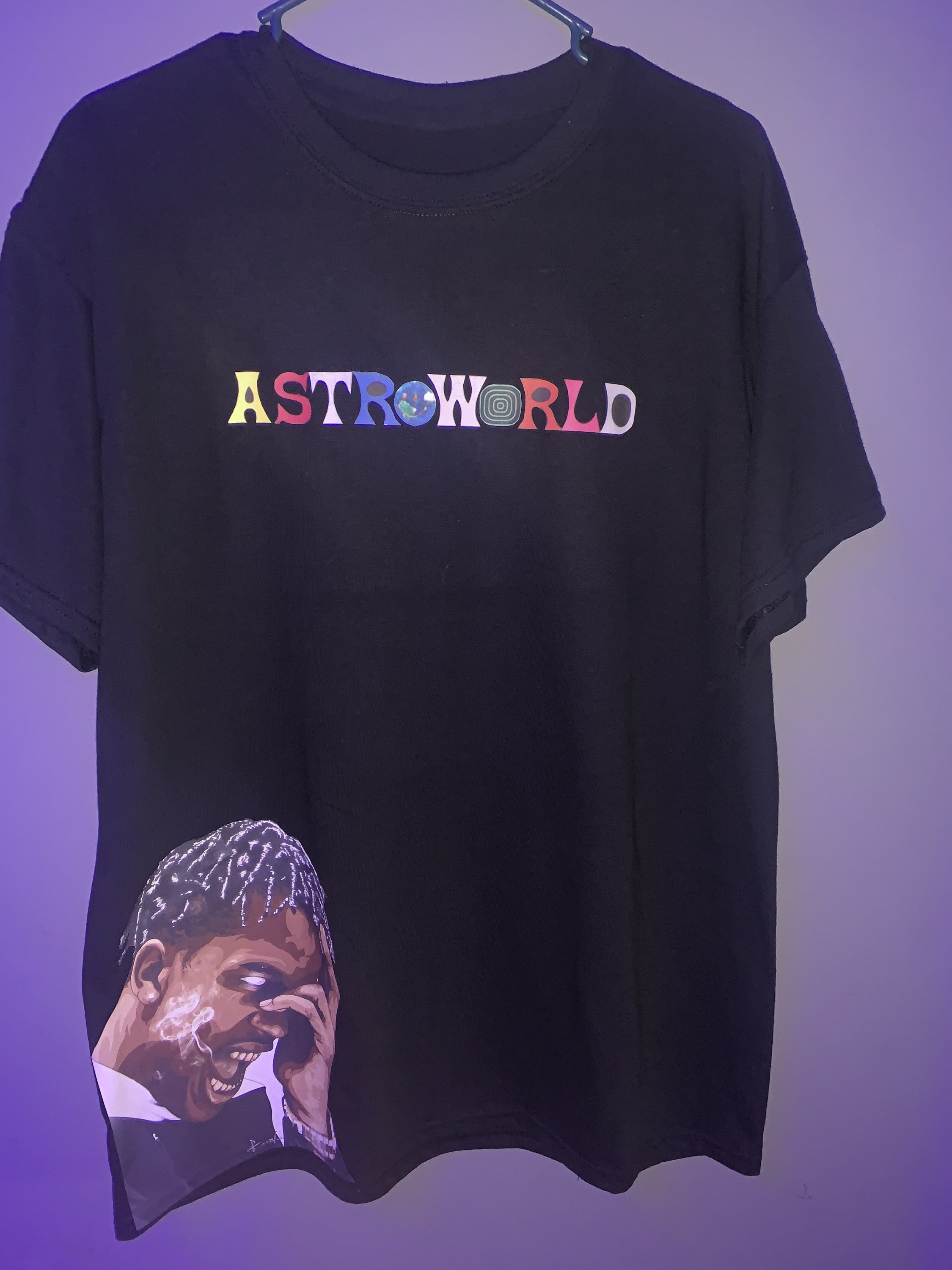 Travis Scott Astroworld Tour Shirt | Etsy