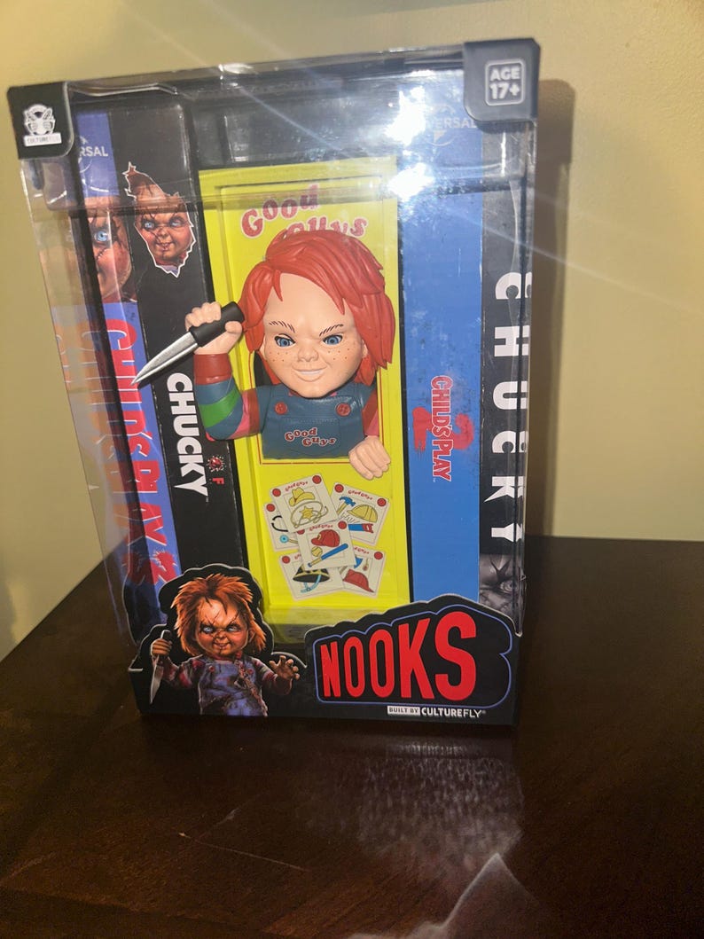 Chucky Chucky Child’s Play 2 Horror Book Shelf Nooks Collectible ...