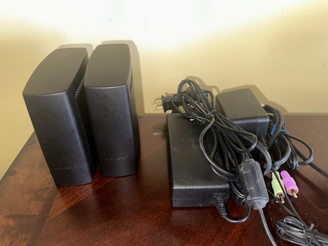 BOSE SL2 Wireless Rear Speaker Transmitter & Receiver With Power ...