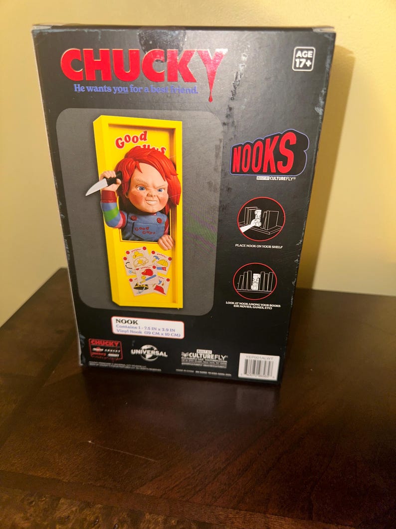 Chucky Chucky Child’s Play 2 Horror Book Shelf Nooks Collectible ...