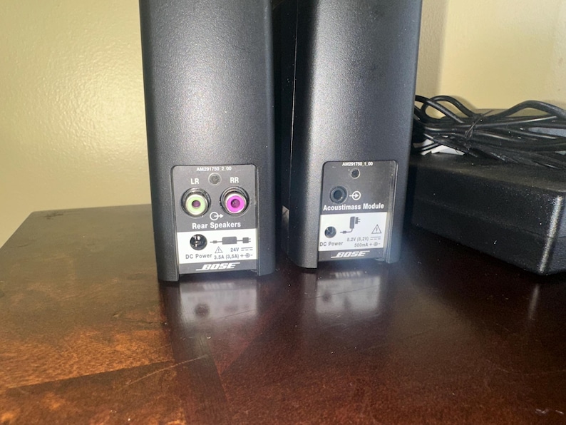 BOSE SL2 Wireless Rear Speaker Transmitter & Receiver With Power ...