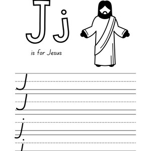 Book of Mormon ABC Printables for Kids Coloring and Writing Practice ...