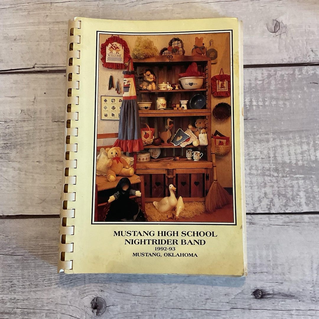 Mustang High School Nightrider Band Cookbook Recipes Mustang Oklahoma ...