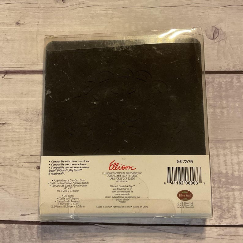 Sizzix Bigz Die Doily Lace Medallion Eileen Hull 657375 Scrapbook Cards ...