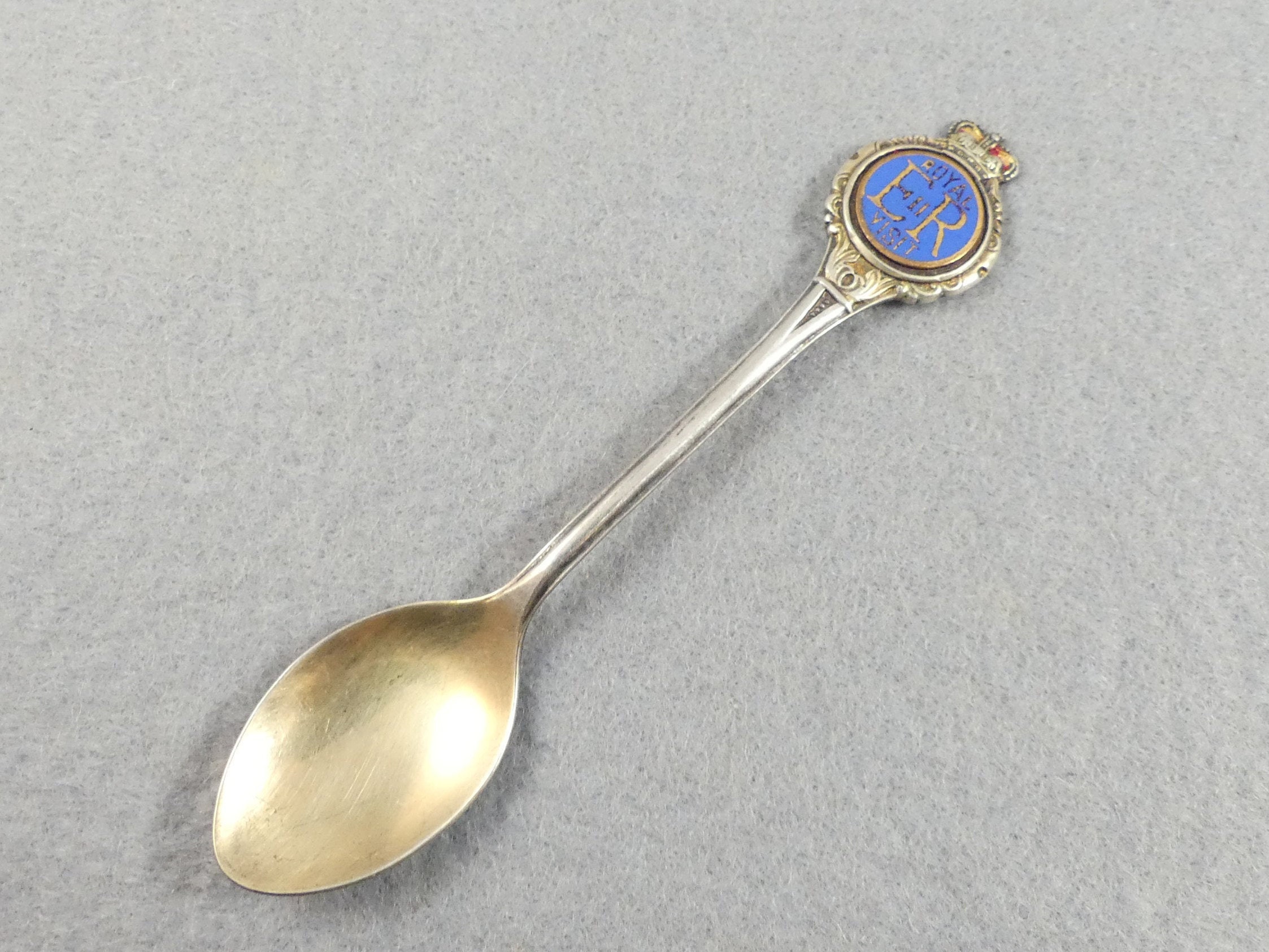 Royal Visit EIIR Collectable Rare Spoon Queen Elizabeth II Royal ...