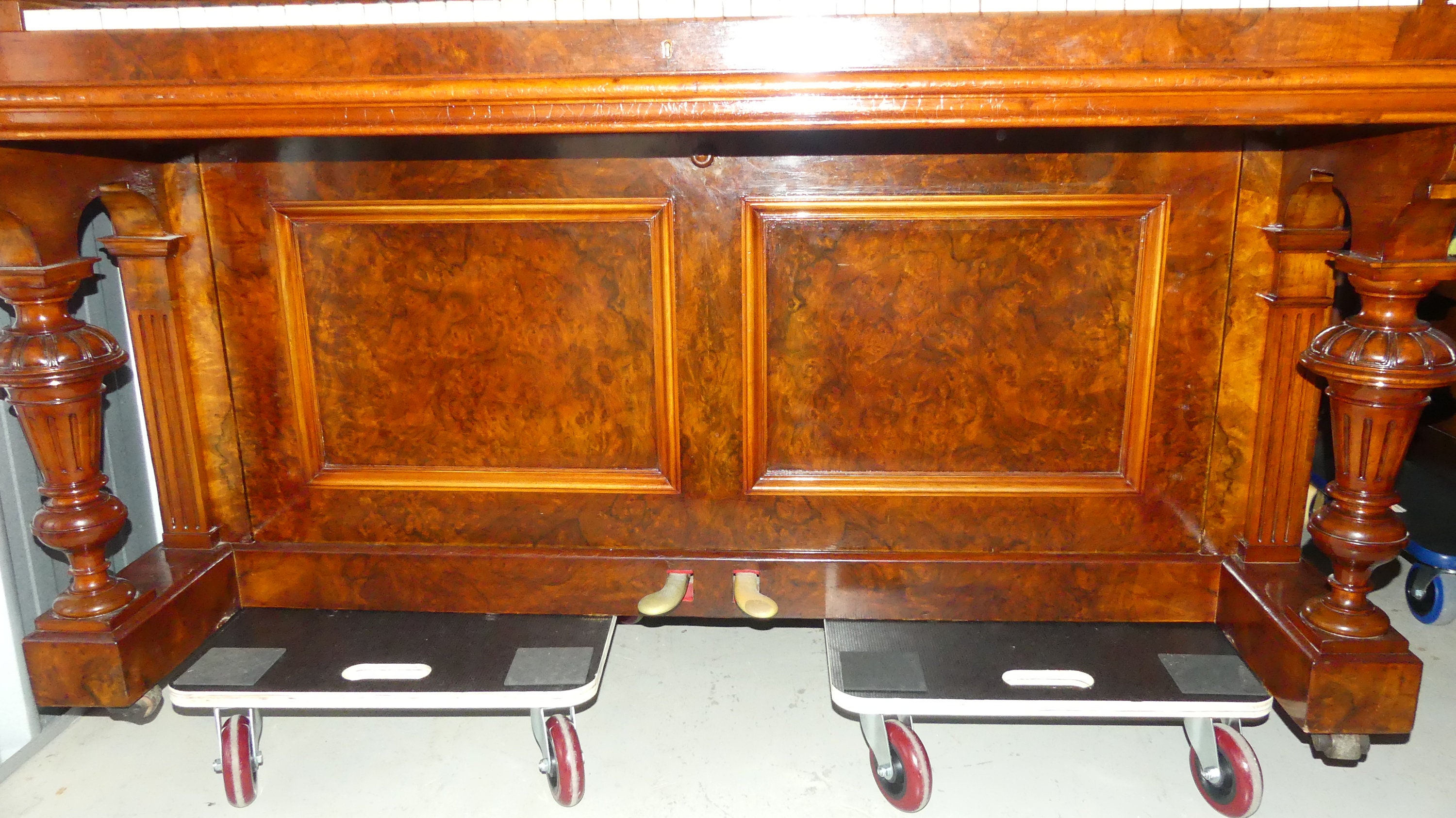 Astonishing Antique 1891 R. Lipp & Sohn Huge Grand Upright Concert ...