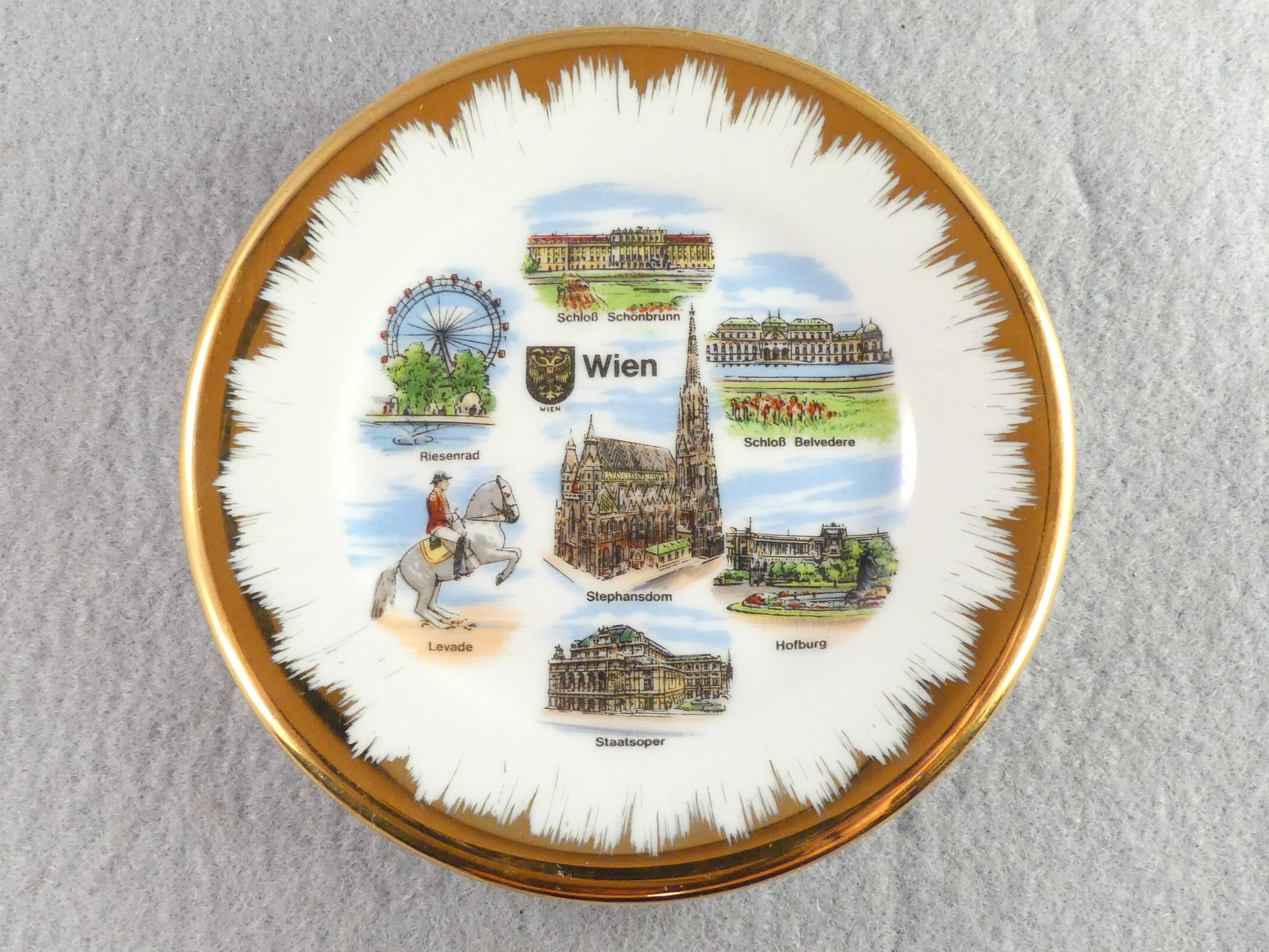 Vintage Pin Dish Wien Bauscher Weiden Bavaria Germany C1940s Small ...