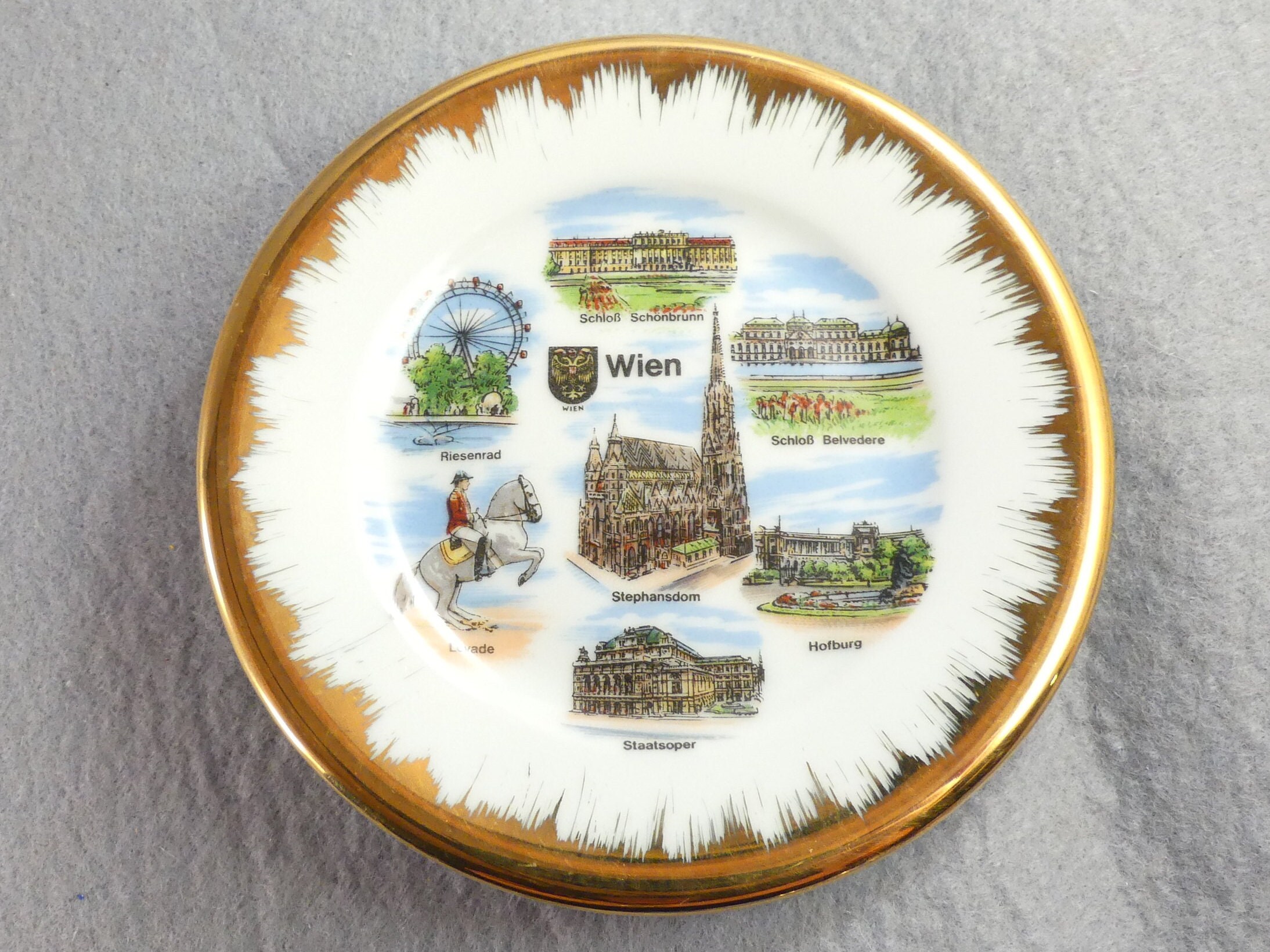 Vintage Pin Dish Wien Bauscher Weiden Bavaria Germany C1940s Small ...