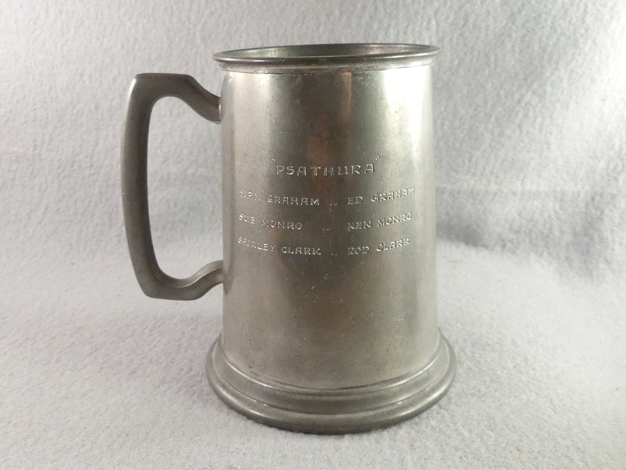 Sheffield Pinder Bros English Pewter Vintage Pewter Tankard Beer Mug ...