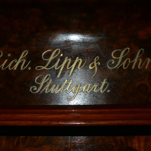 Astonishing Antique 1891 R. Lipp & Sohn Huge Grand Upright Concert ...