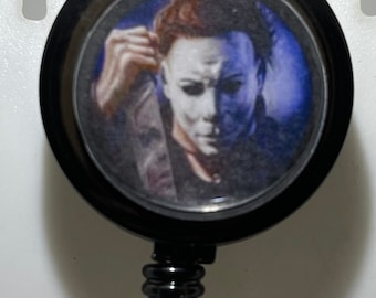 Michael Myers Badge Reel - Etsy