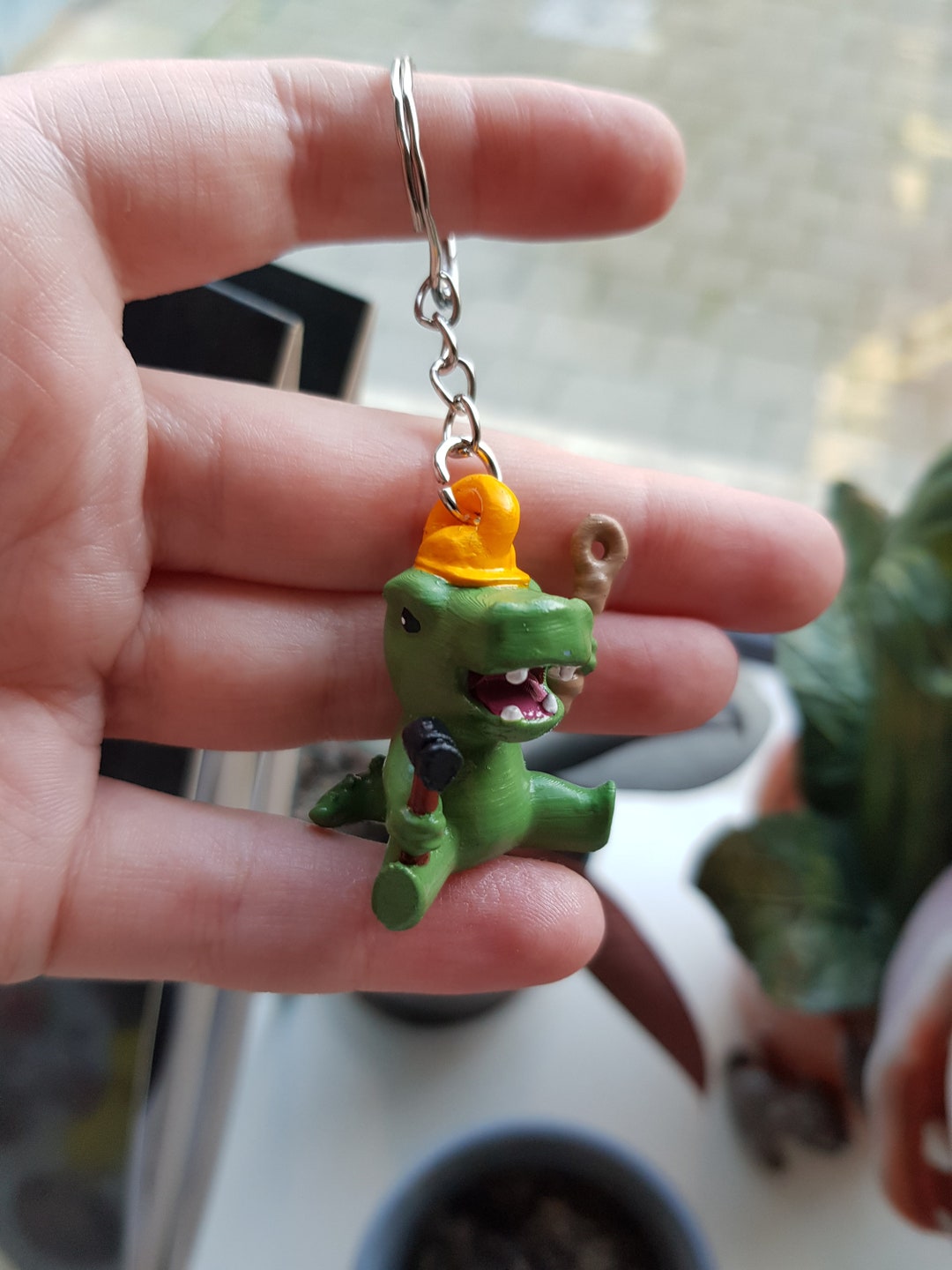 Danger Lizard Gun Buddy Keyring, Valorant Gun Buddies, 3D Printed ...