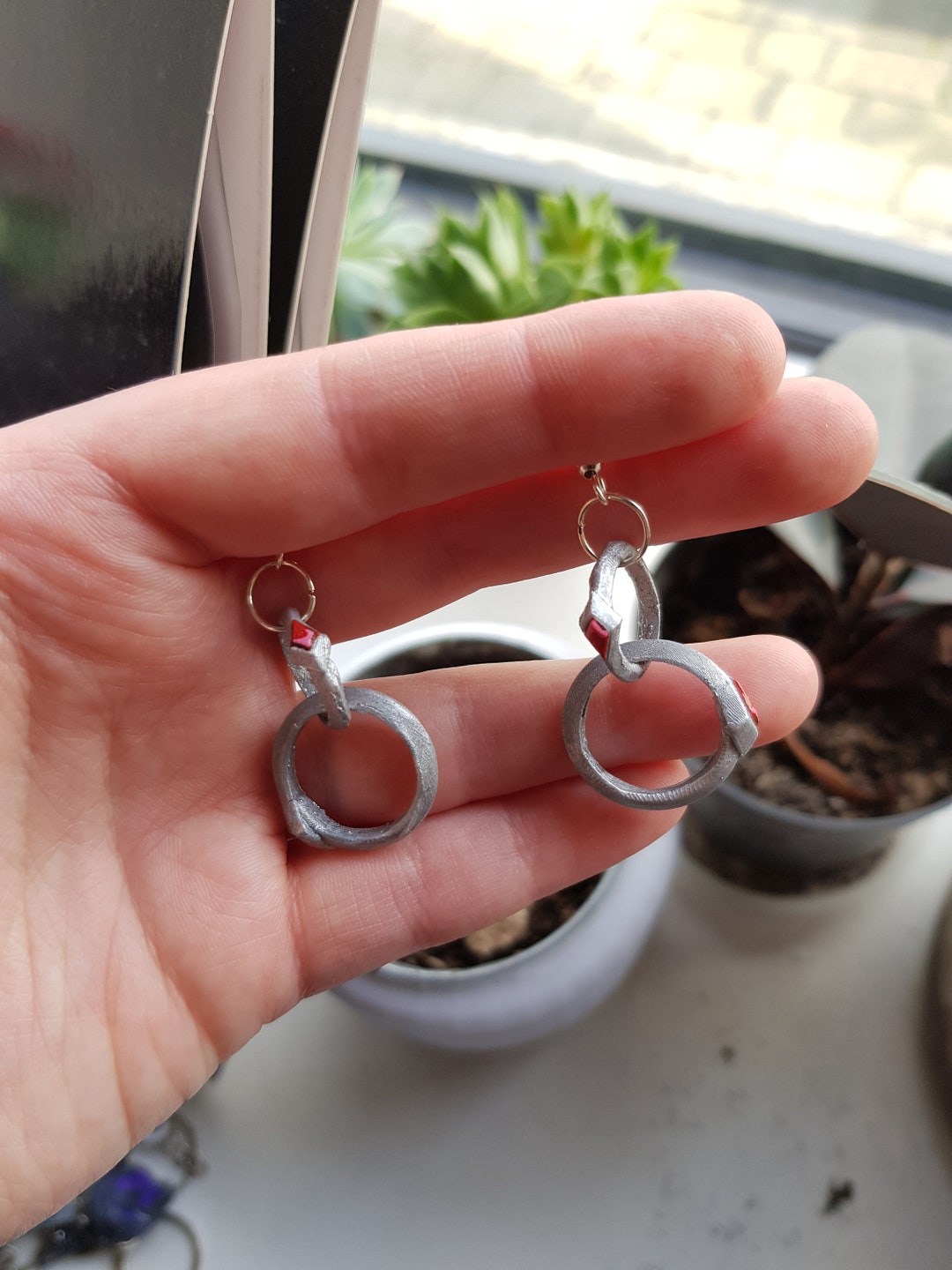 Together Forvever Earrings, Valorant Gun Buddy, 3D Printed, Handmade ...