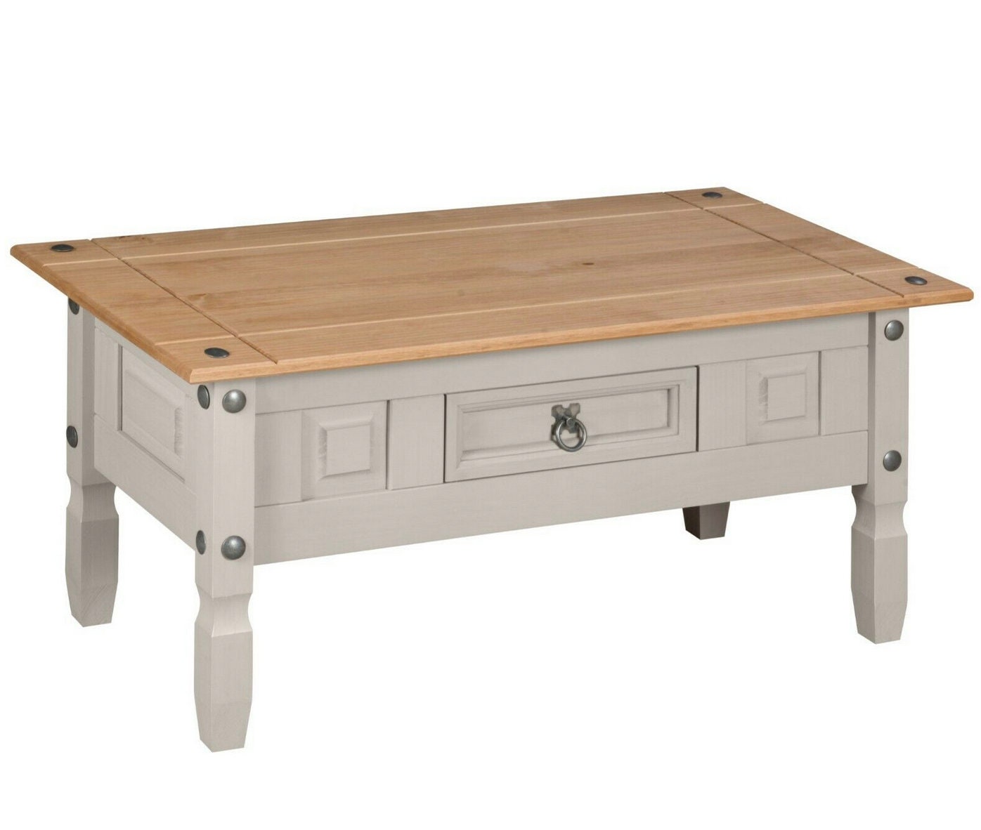 Wooden Coffee Table Corona Minimalist Grey Mexican Coffee - Etsy