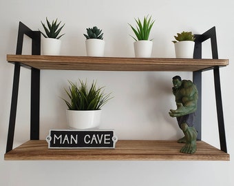2 Tier Metal Shelf - Etsy