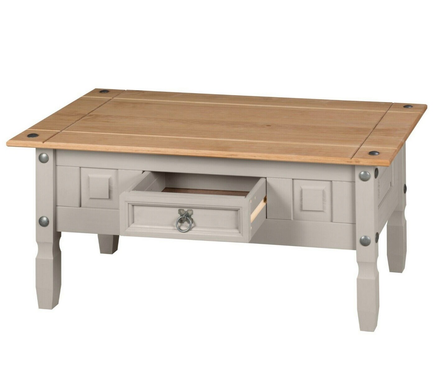 Wooden Coffee Table Corona Minimalist Grey Mexican Coffee - Etsy