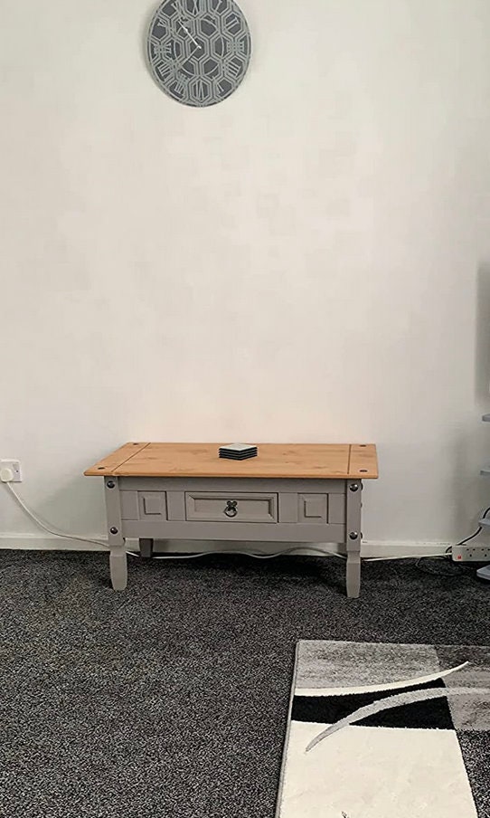 Wooden Coffee Table Corona Minimalist Grey Mexican Coffee - Etsy