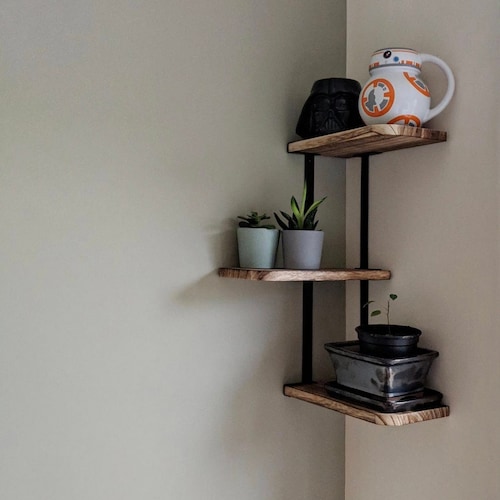 Rustic Wood Wall Mounted Bathroom Unit - Etsy