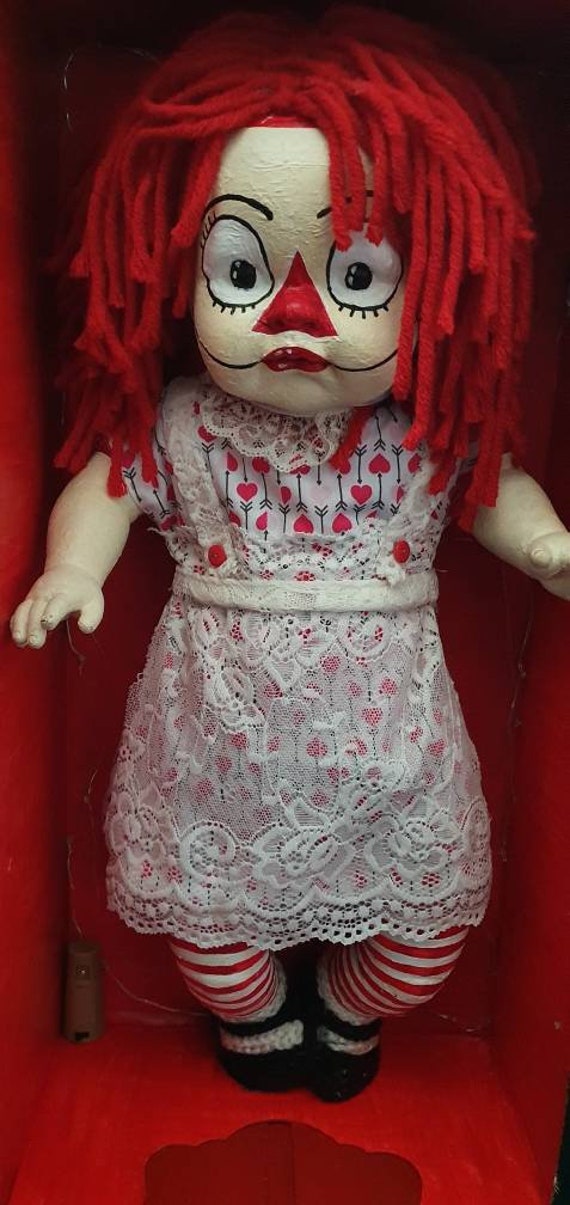 Annabelle with light up box | Etsy
