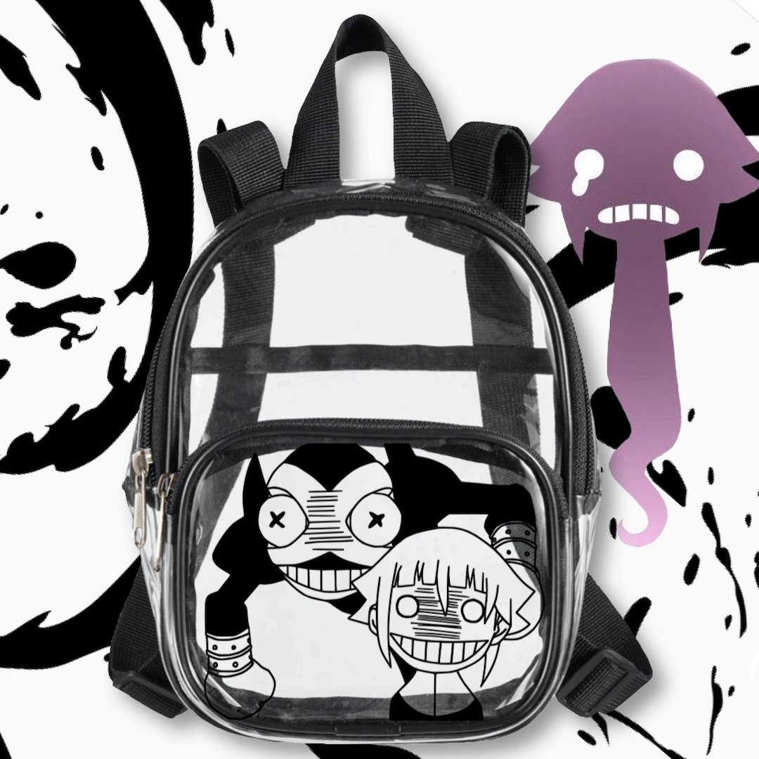 Soul Eater Crona & Ragnarok Mini Clear Backpack Clear 8 - Etsy