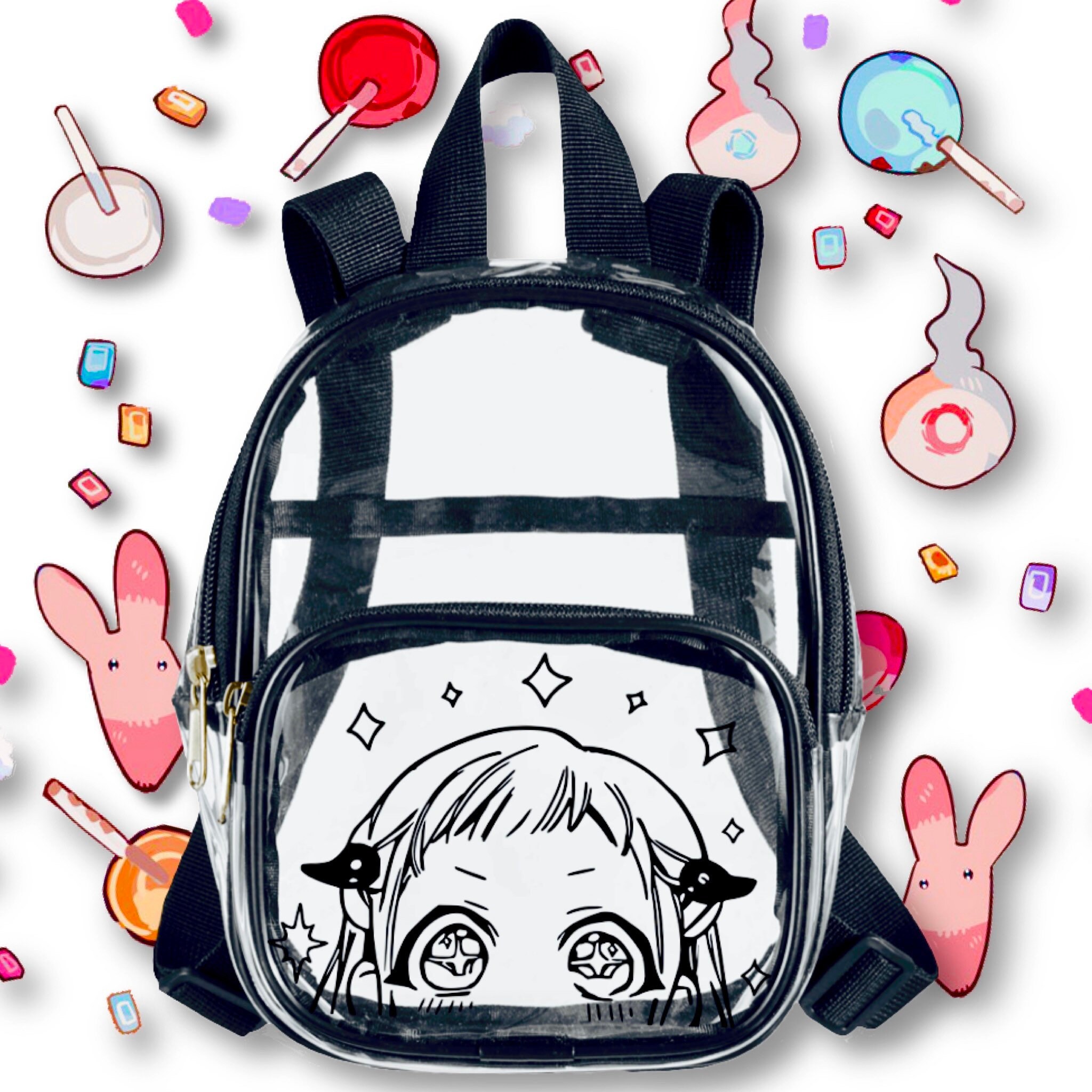 Toilet Bound Hanako Kun Yashiro Mini Clear Backpack Clear 8 - Etsy