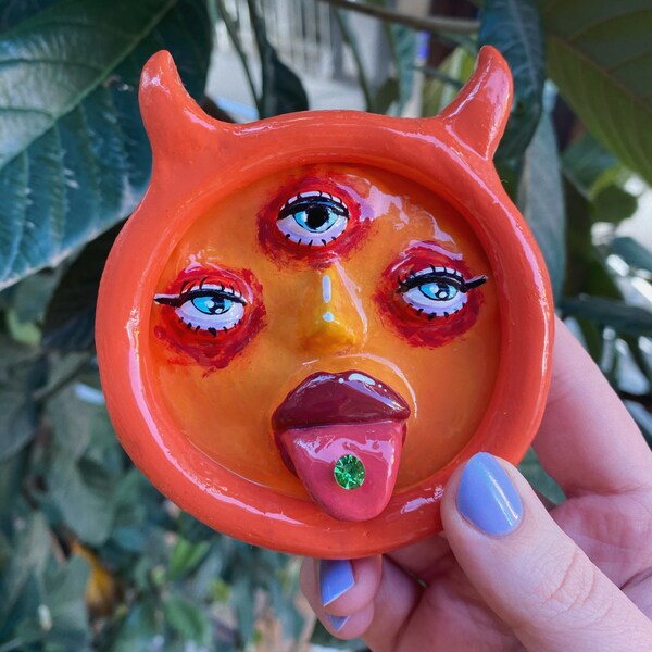 Clay Incense Burner - Etsy