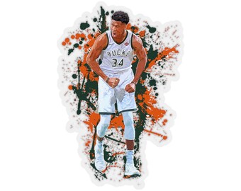 Giannis Antetokounmpo Stickers - Etsy