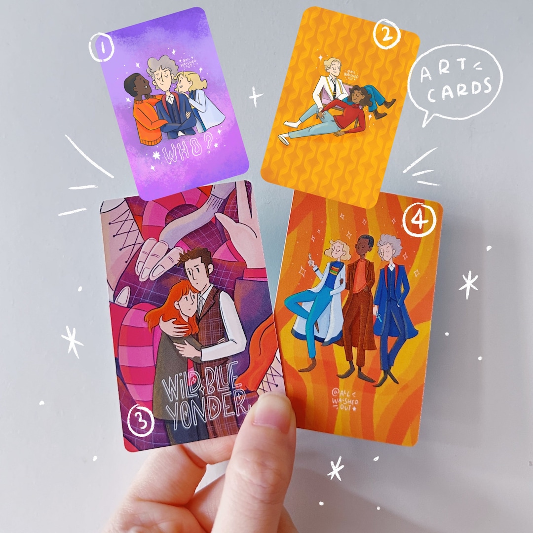 PREORDER - DW Mini Art Cards - Etsy