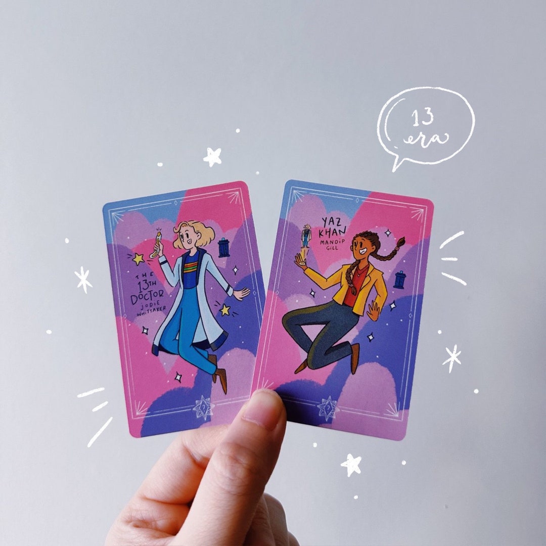 PREORDER - 13 and Yaz Thasmin Character Cards - Etsy UK