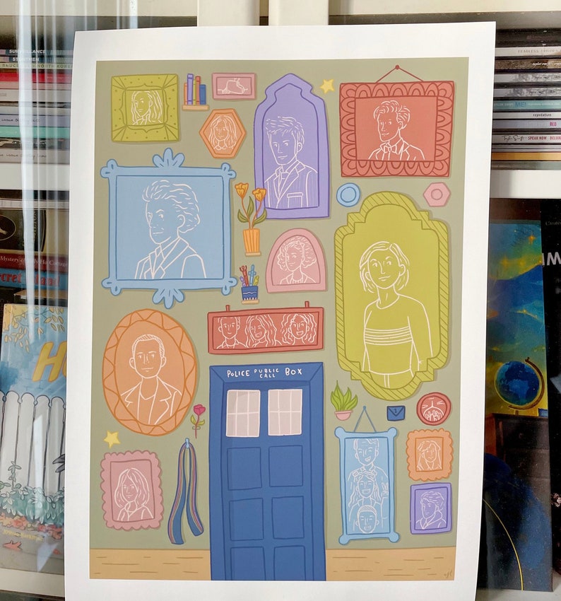 LIMITED A3 POSTER DW Portrait Gallery - Etsy