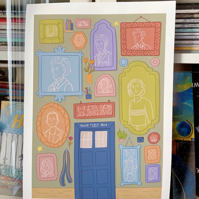 Doctor Who Print - Etsy UK