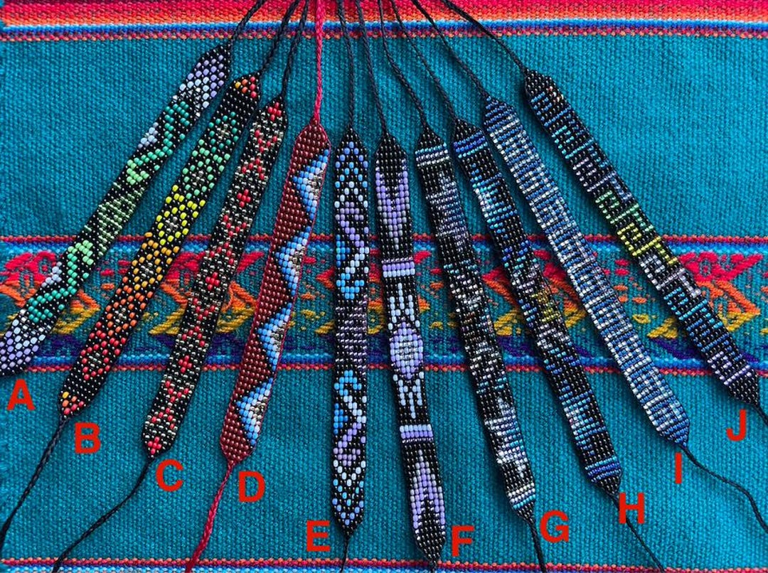 Handmade Shakira Bracelets From Andean-amazonian Nations - Etsy