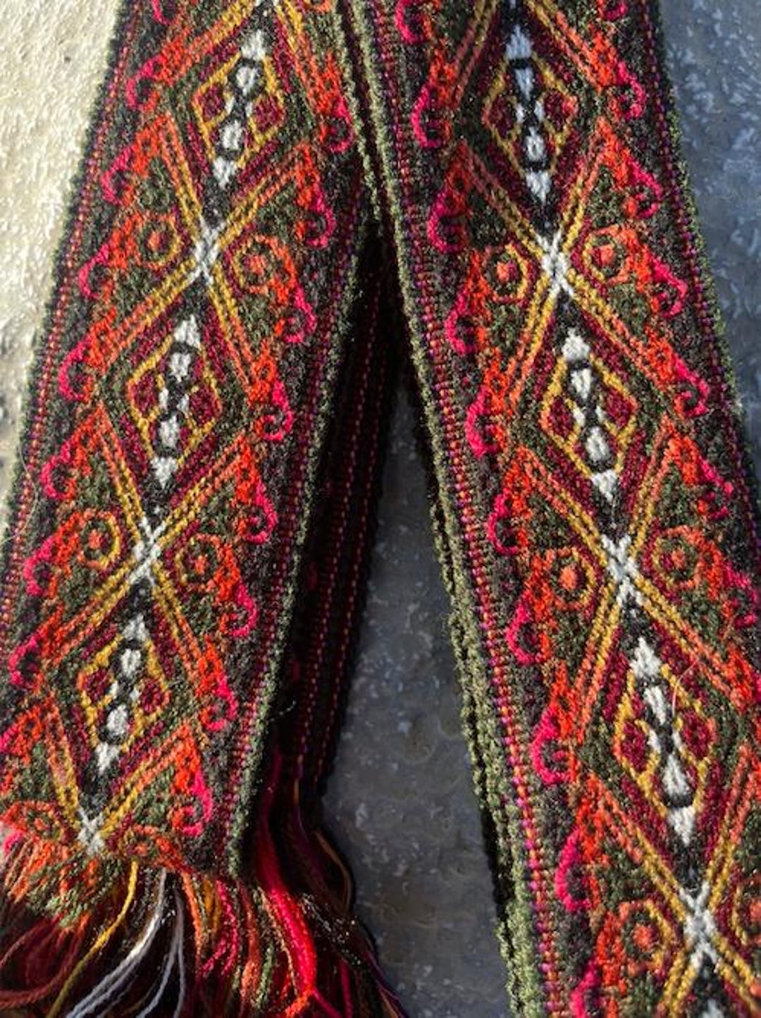 Chumpi Ceremonial Belts From the Andes - Etsy