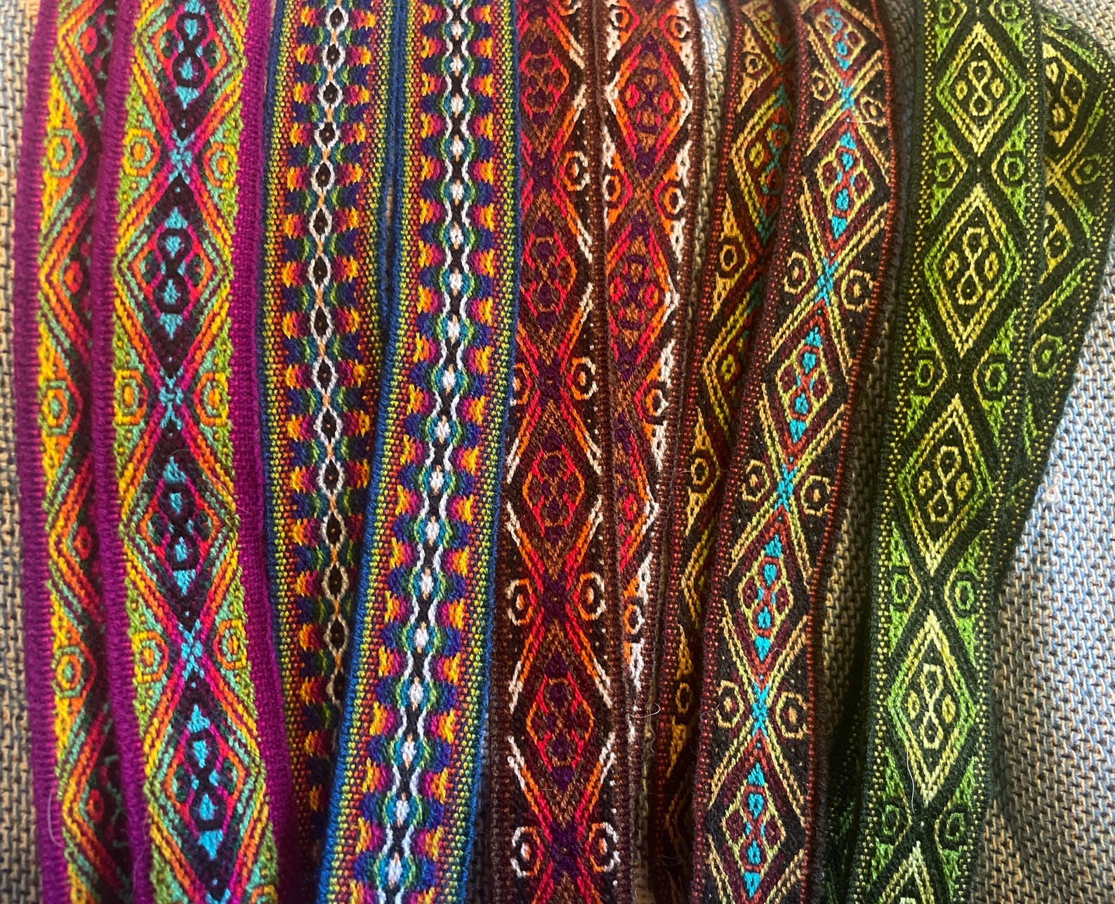 Chumpi Ceremonial Belts From the Andes, Small - Etsy