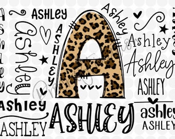 The Name Ashley In Cursive