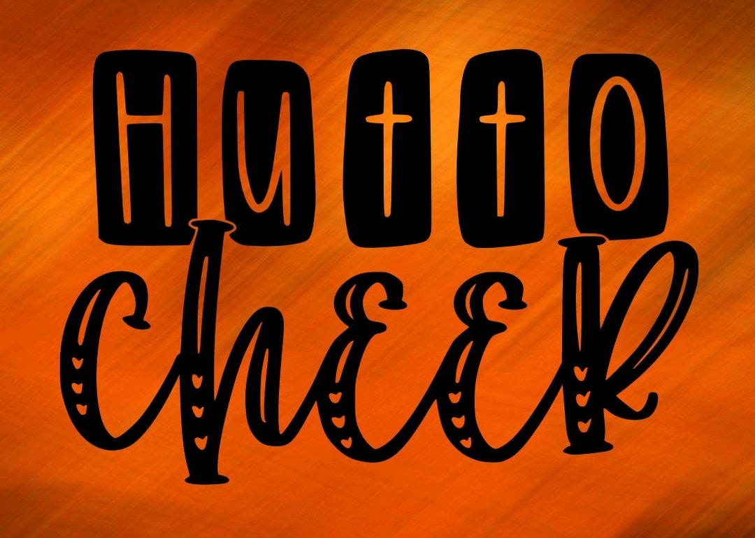 Hutto Cheer Svg - Etsy