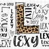 Ashley Name Typography Word Art Png Digital File - Etsy